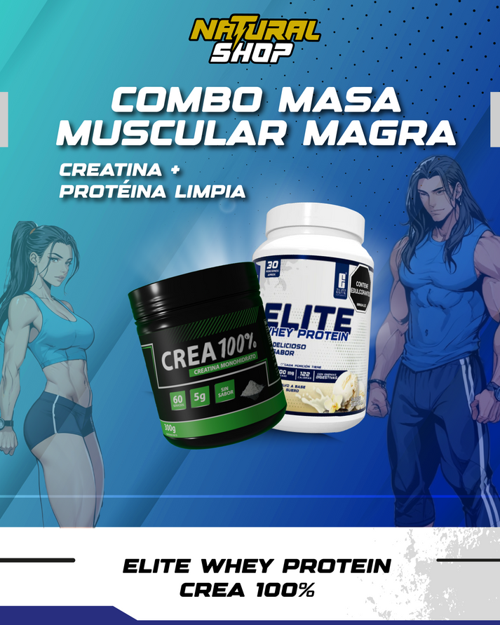 COMBO MASA MUSCULAR MAGRA – Natural Shop